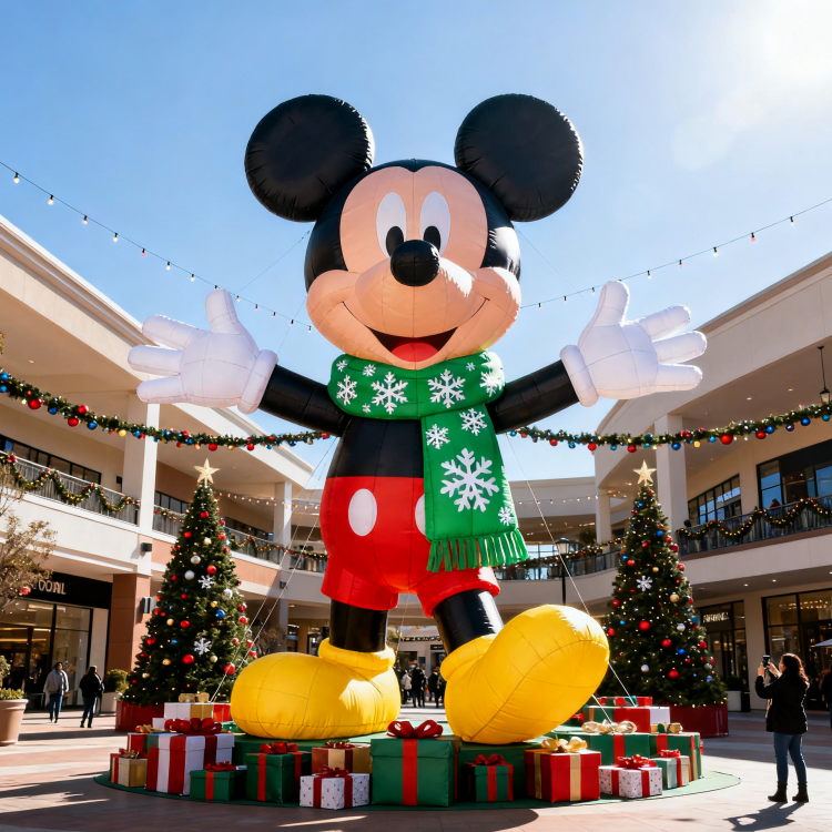 Inflatable Cartoon Mickey Mouse Custom Inflatable Mouse Model for Adve ...