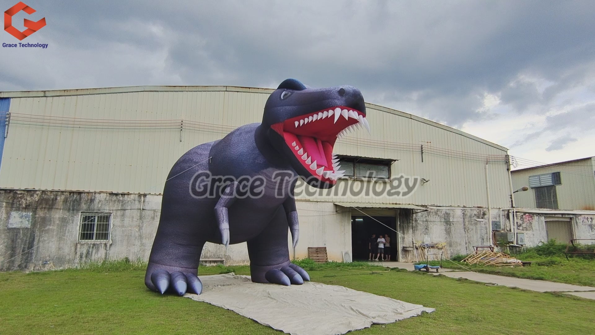 20ft Giant Inflatable Dinosaur Inflatable T-Rex Dinosaur for Display ...